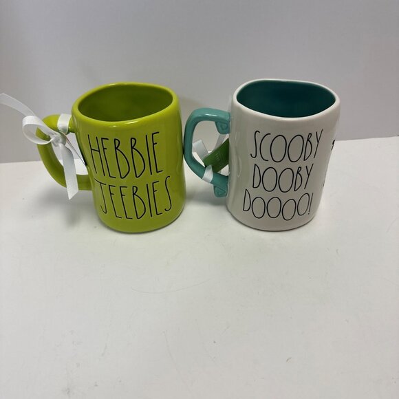 Rae Dunn | Dining | Scooby Doo Heebie Jeebies And Scooby Dooby Doooo ...